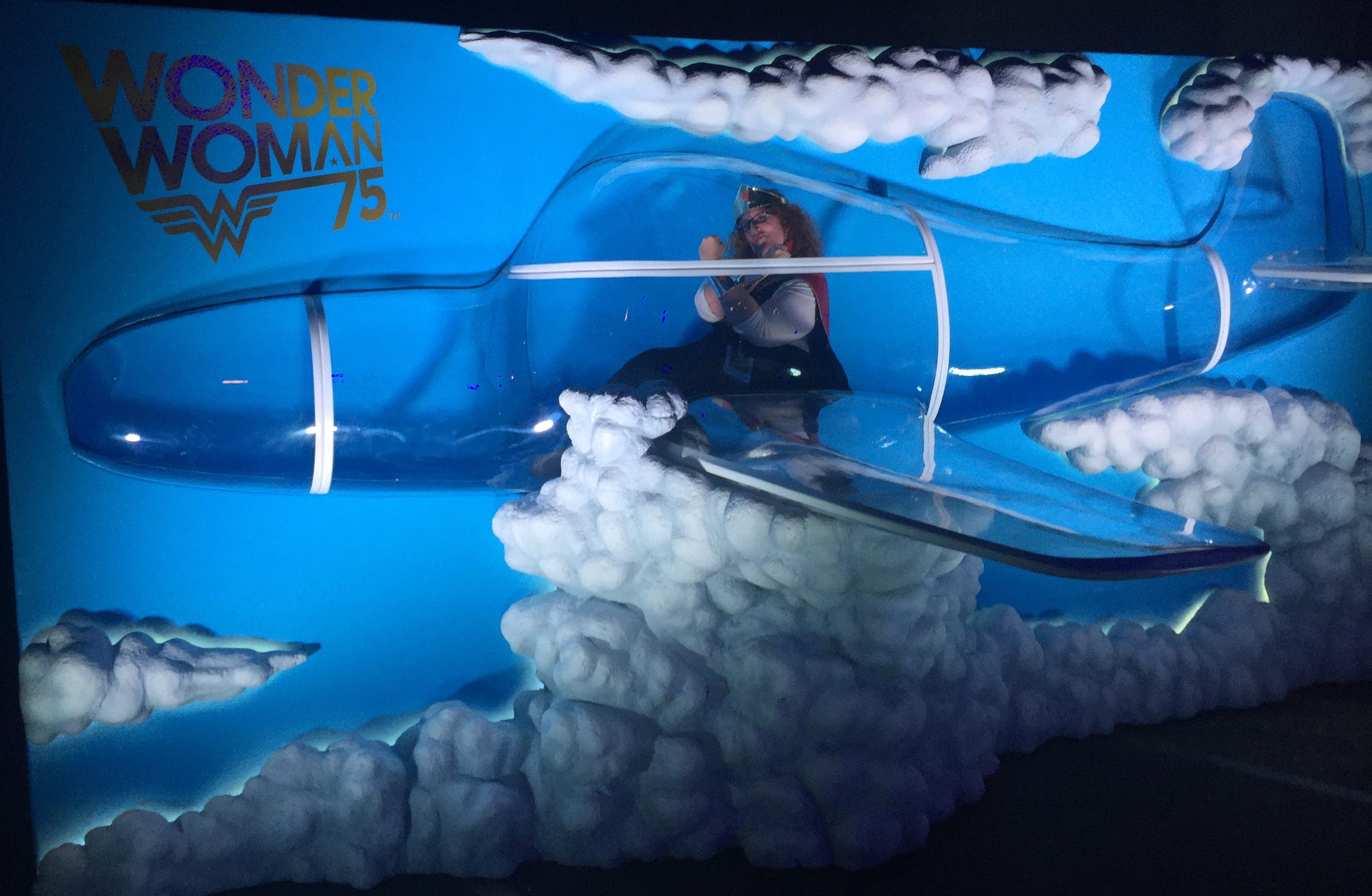 Wonder Woman Invisible Jet at SDCC! | TV After Dark